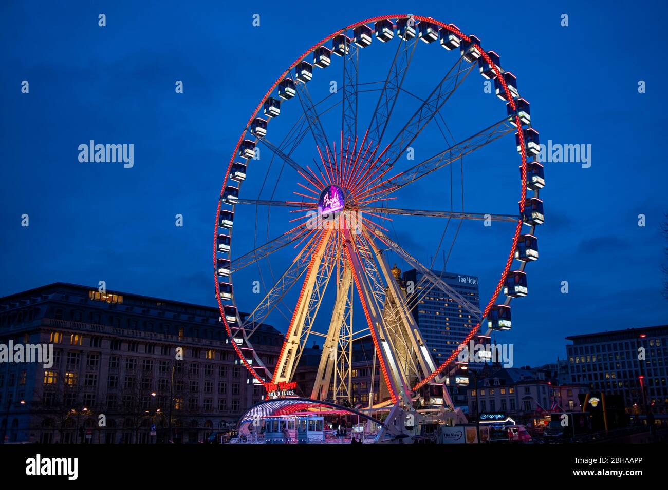 Brussels big wheel The view. Brussels stock travel photographs by Pep ...