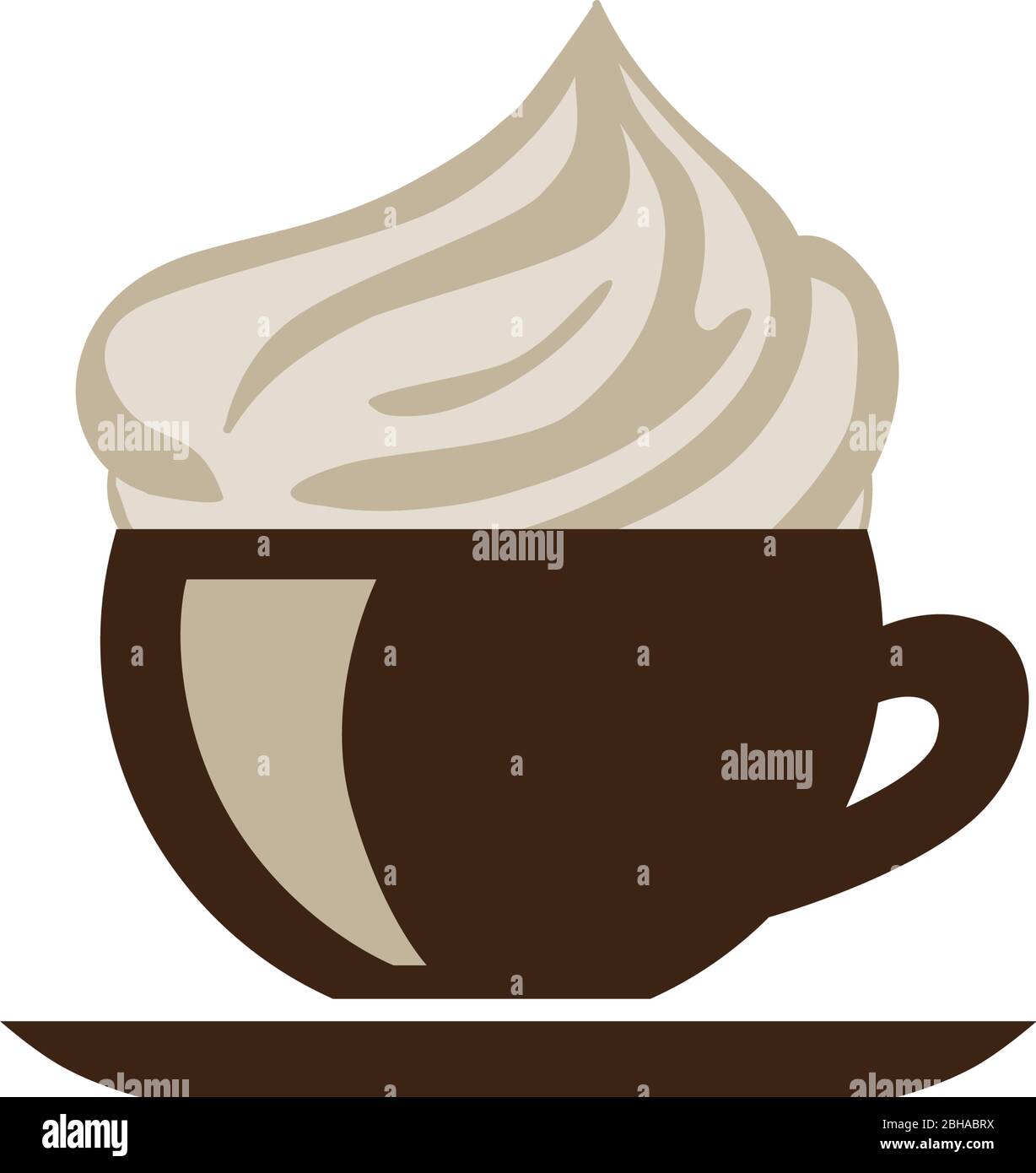 coffee with cream Stock Vector Image & Art - Alamy