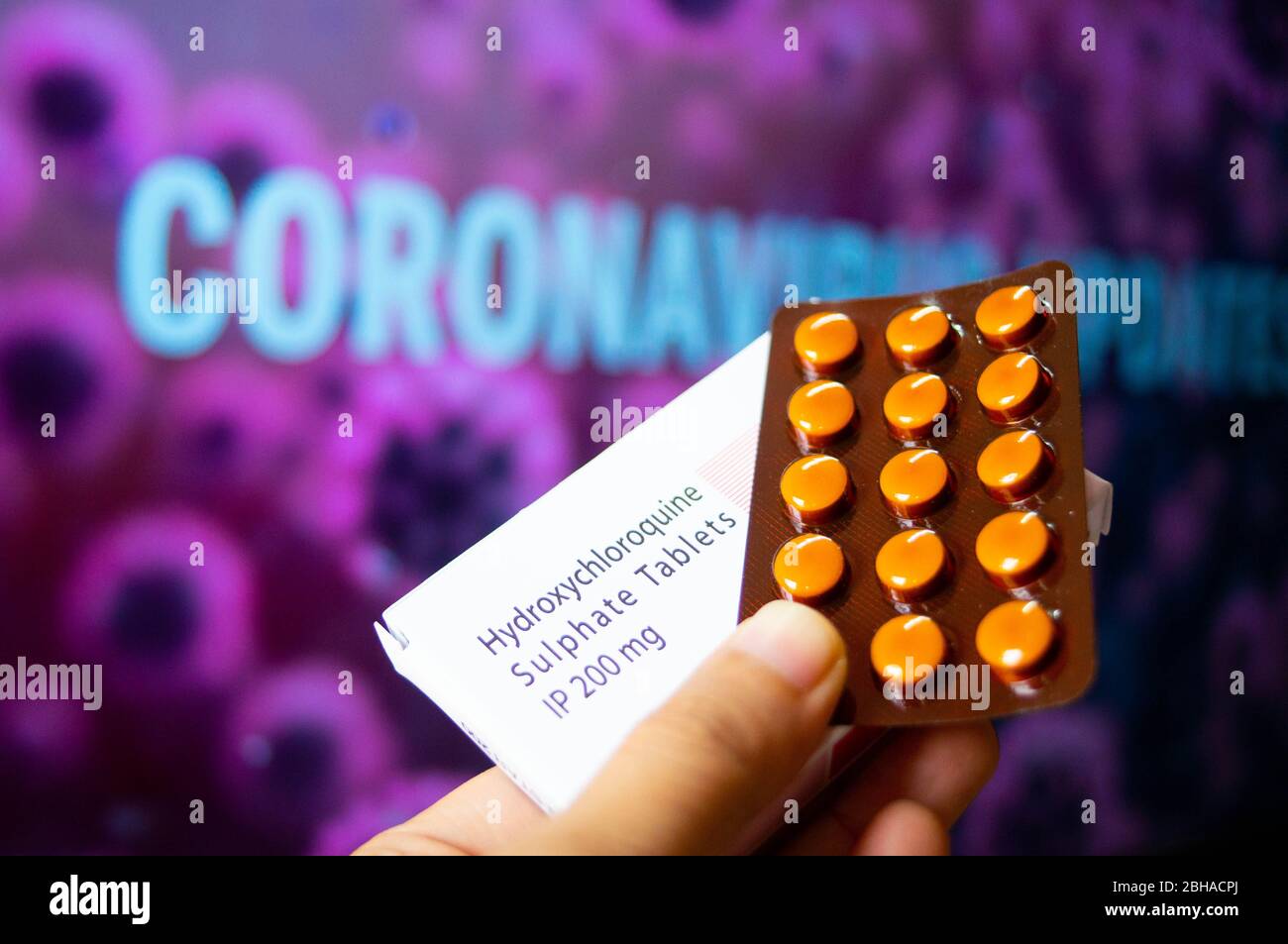 Hydroxychloroquine 200mg Tablets High Resolution Stock Photography and ...