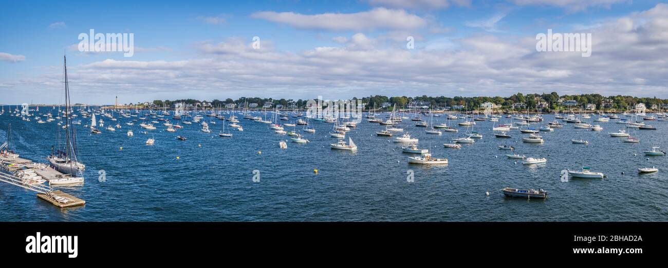 USA, New England, Massachusetts, Marblehead, Marblehead Harbor Stock ...