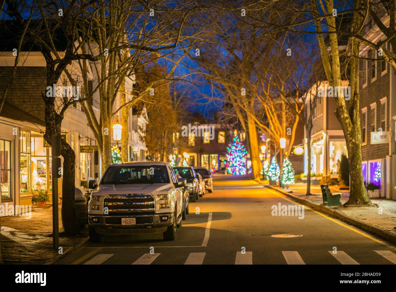 Nantucket centre street hi-res stock photography and images - Alamy