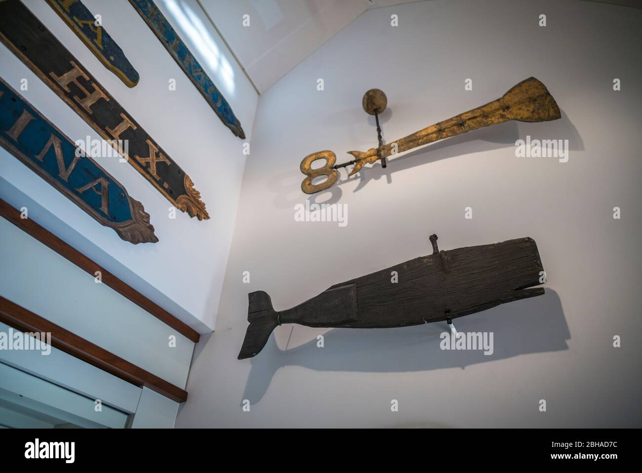 USA, New England, Massachusetts, Nantucket Island, Nantucket Town ...