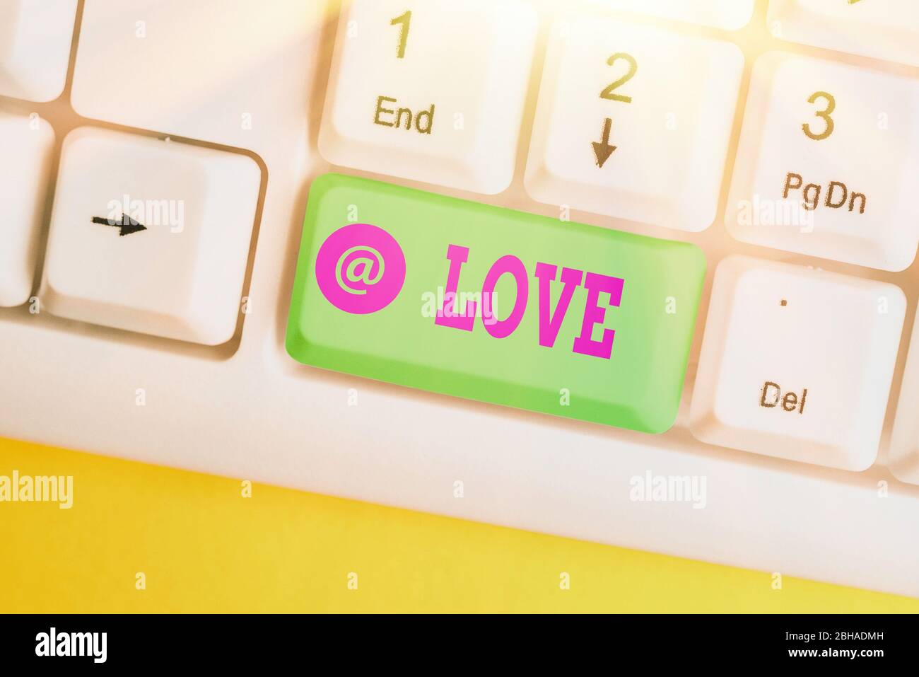 Conceptual hand writing showing Love. Concept meaning feeling of strong ...