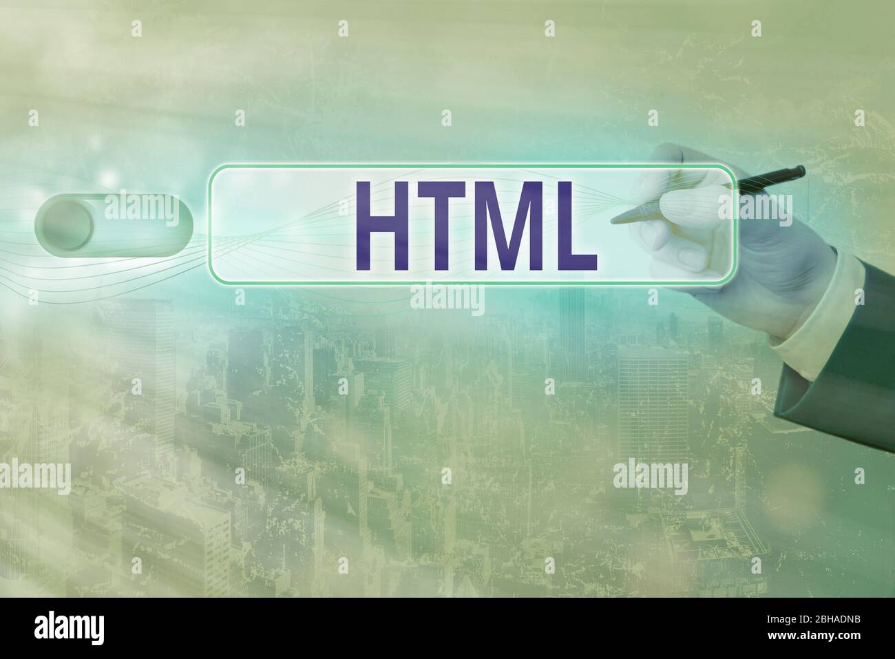 Text sign showing Html. Business photo text the lingua franca for ...
