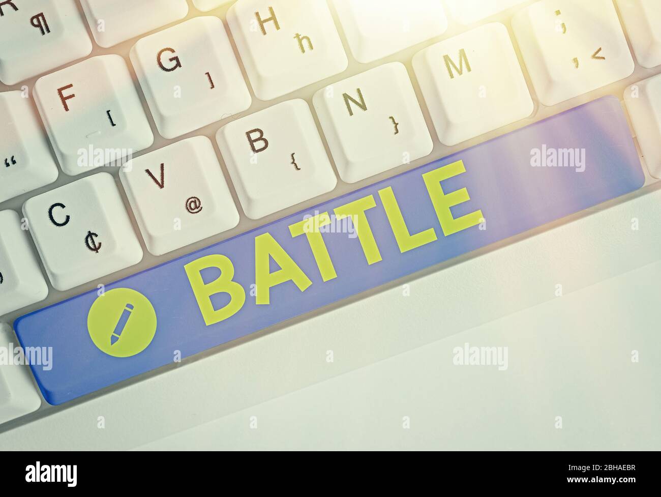 Word writing text Battle. Business photo showcasing violent fight ...
