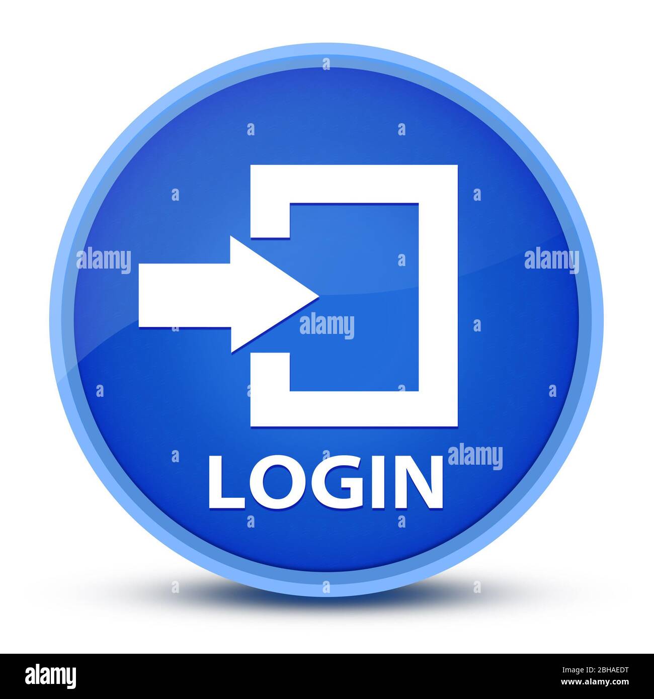 Login icon hi-res stock photography and images - Alamy