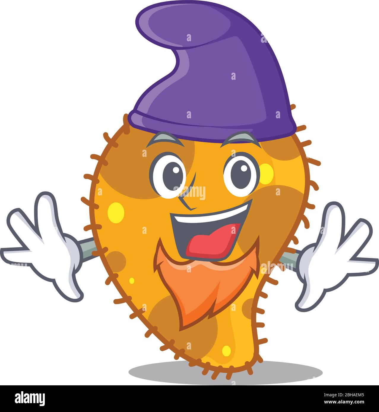 Cute picture of pseudomonas in Elf cartoon design Stock Vector Image ...