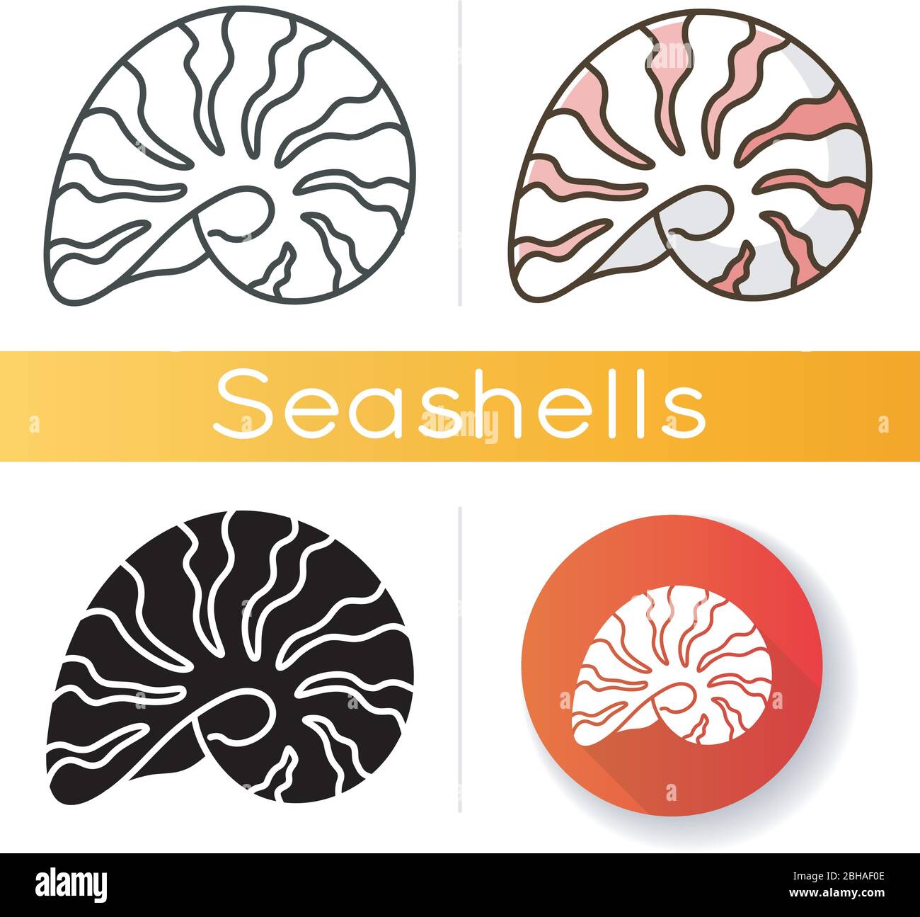 Moonshell Stock Vector Images - Alamy