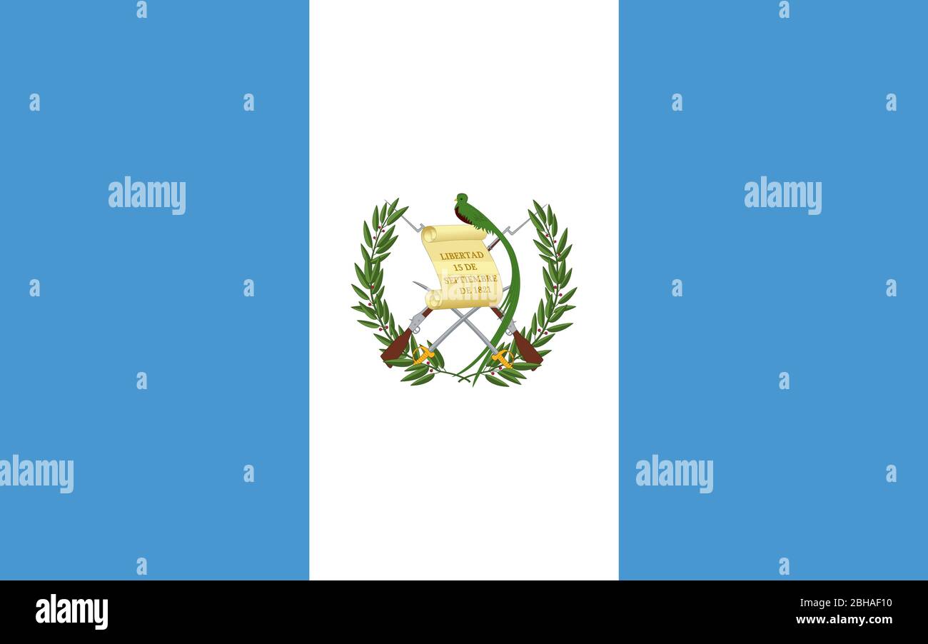 flag of Guatemala Stock Vector Image & Art - Alamy