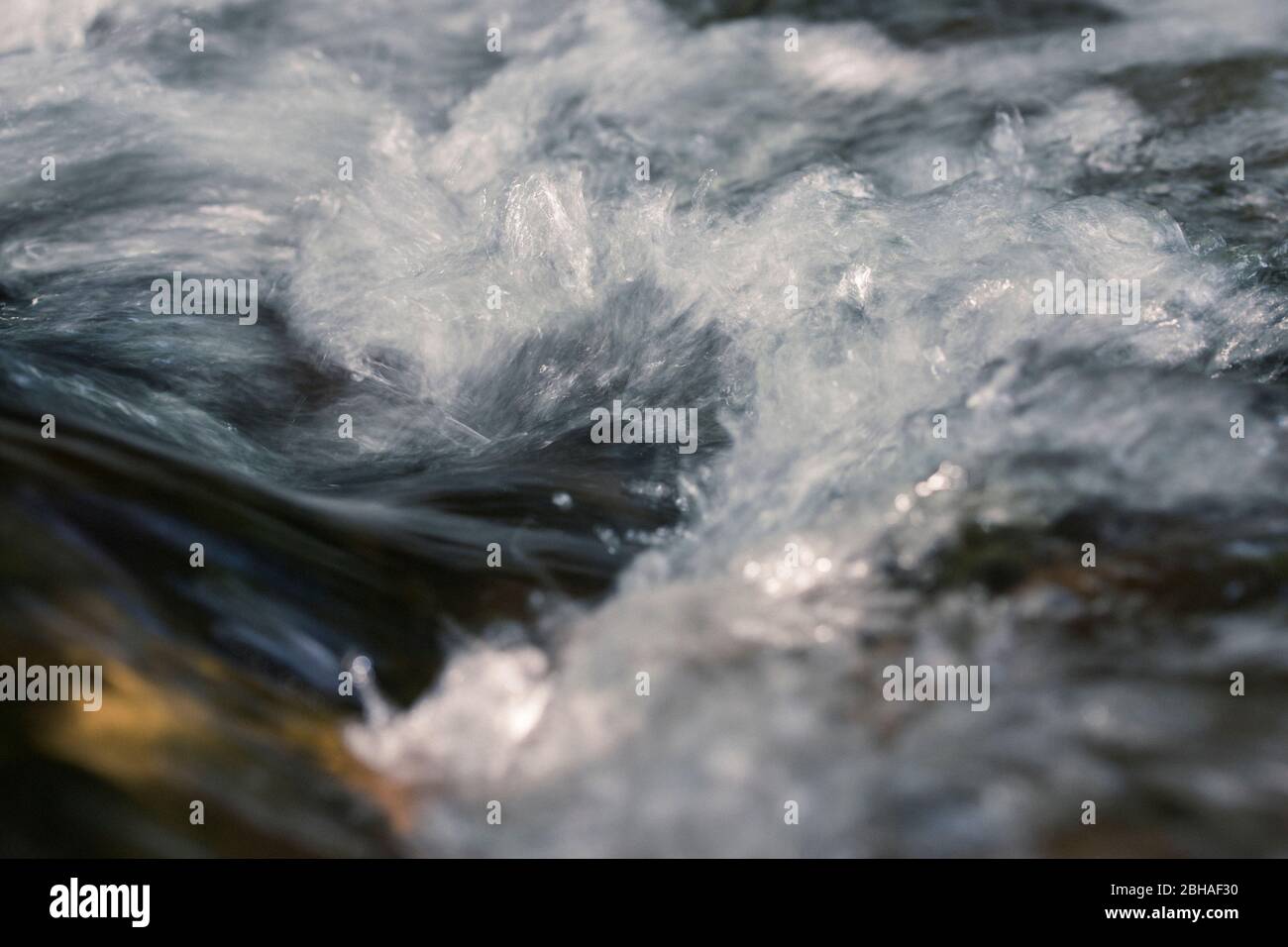 Rapids in a stream Stock Photo - Alamy