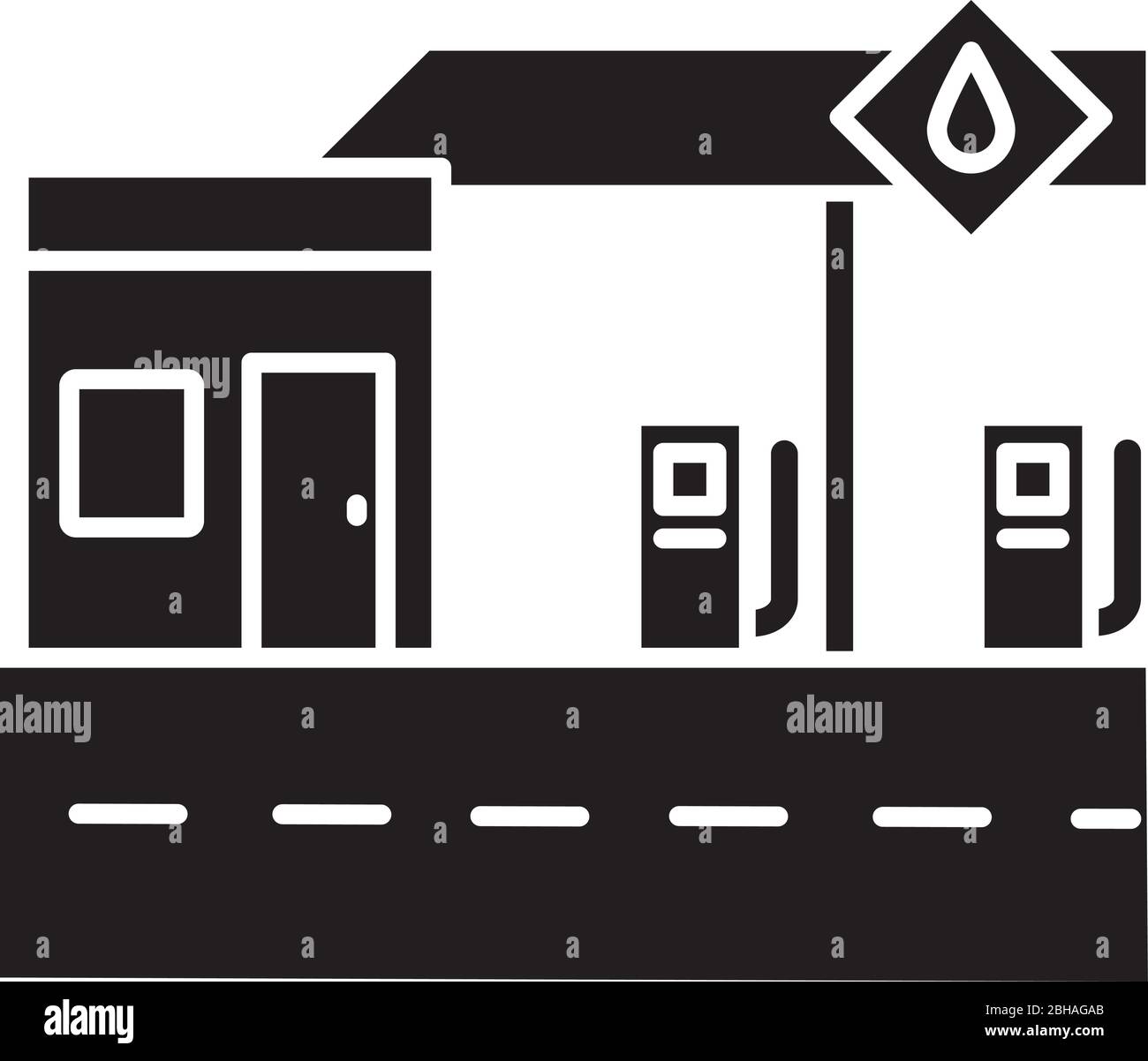 Supply entrance Black and White Stock Photos & Images - Alamy