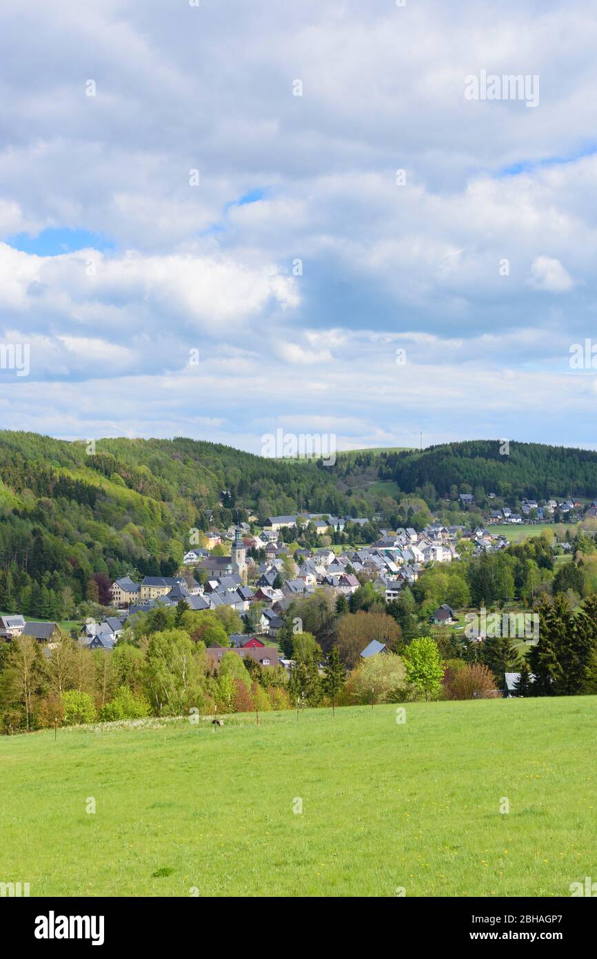 View to altenberg in erzgebirge hi-res stock photography and images - Alamy