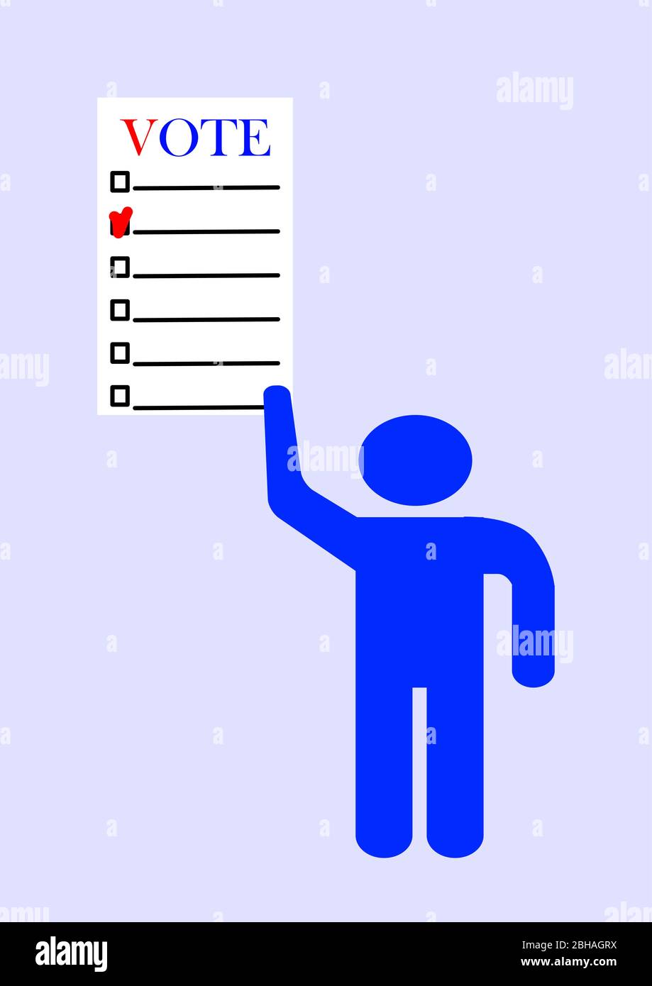 Voting booth usa Stock Vector Images - Alamy