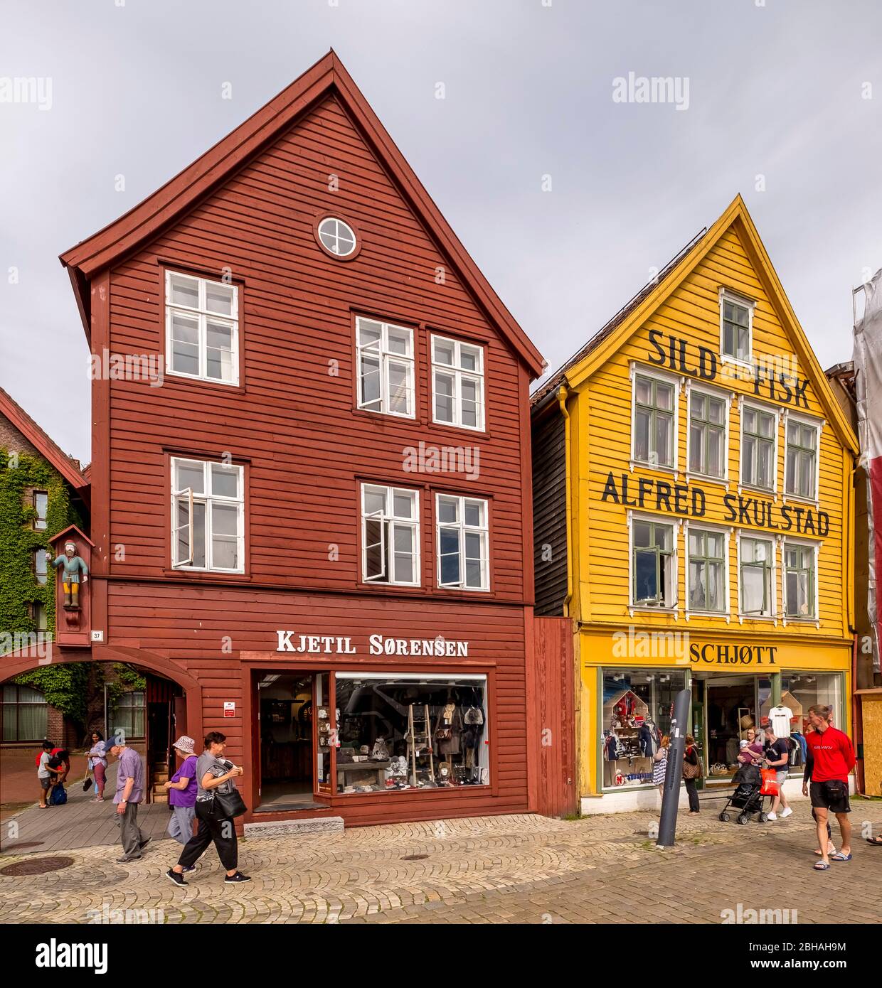 Colorful german houses hi-res stock photography and images - Alamy