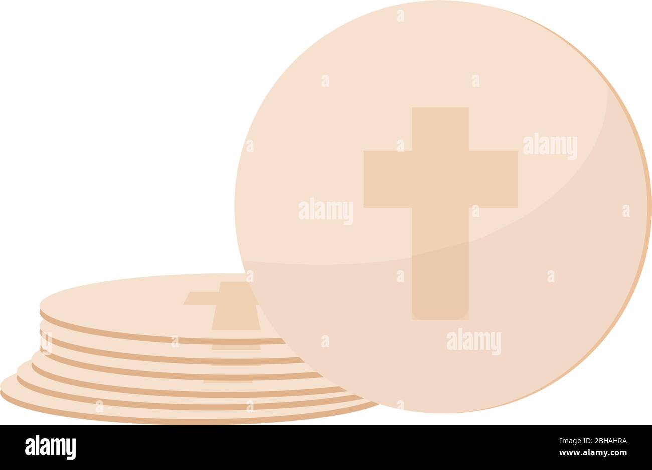 Isolated holy host Stock Vector Image & Art - Alamy