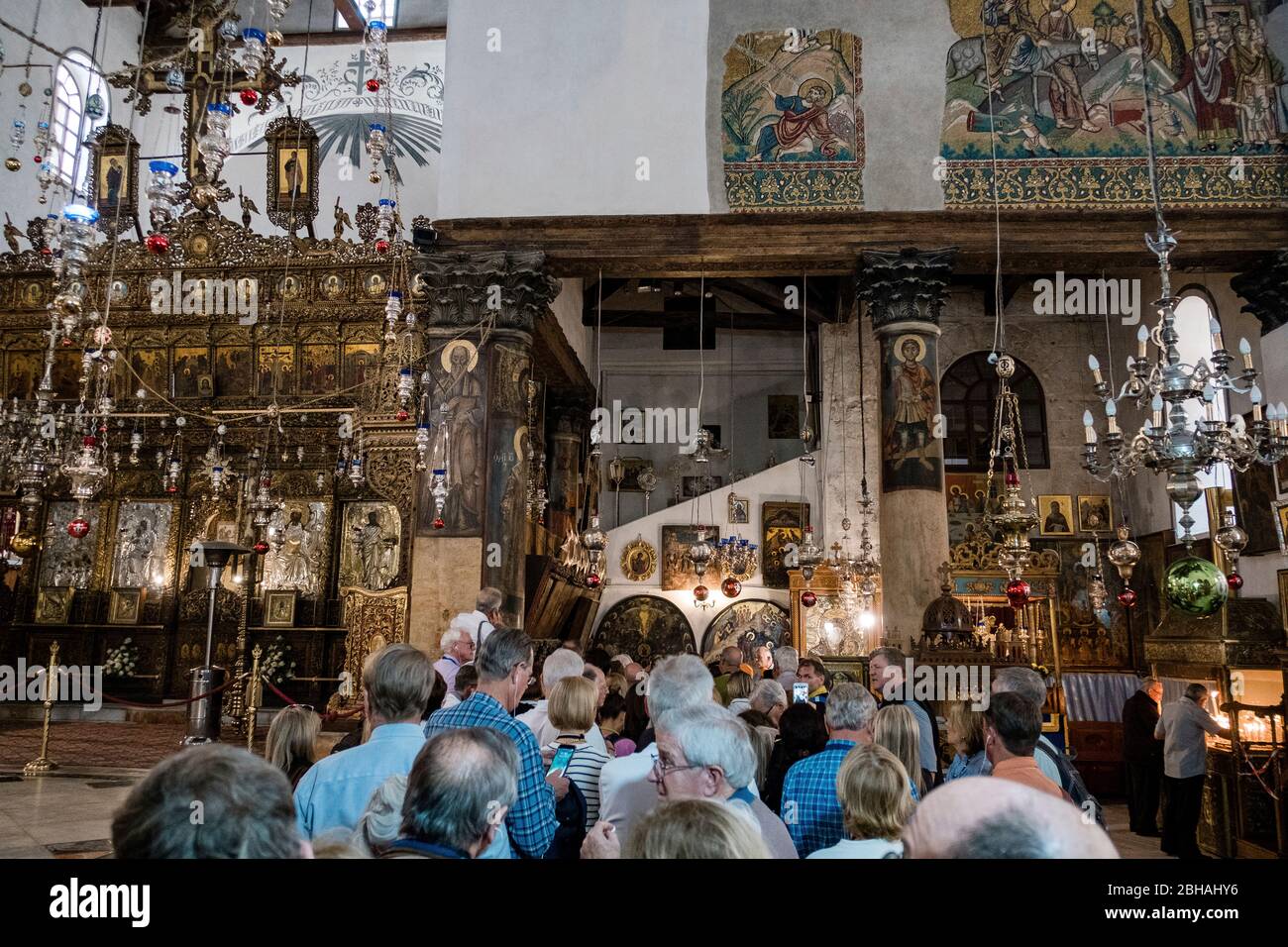 Nativity of Jesus in Bethlehem, Palestine Stock Photo - Alamy