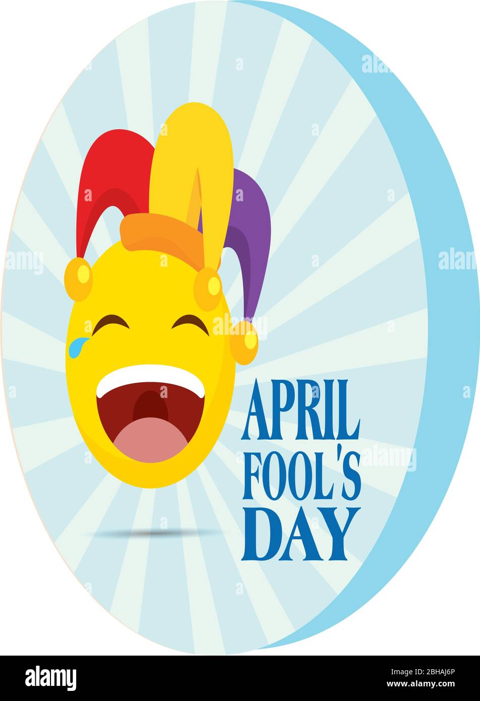 April fool day button Stock Vector Image & Art - Alamy