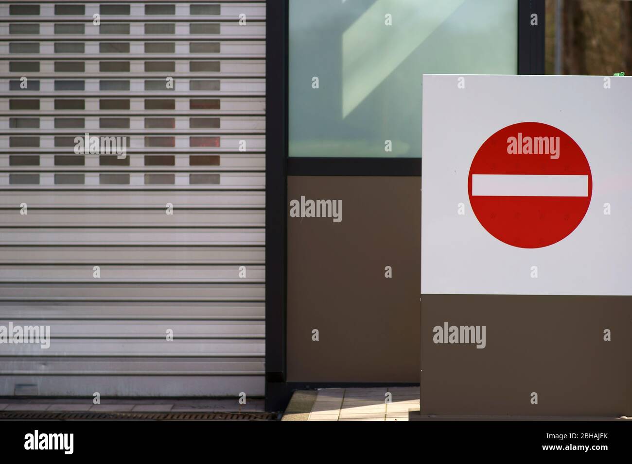 Passage prohibited sign hi-res stock photography and images - Alamy