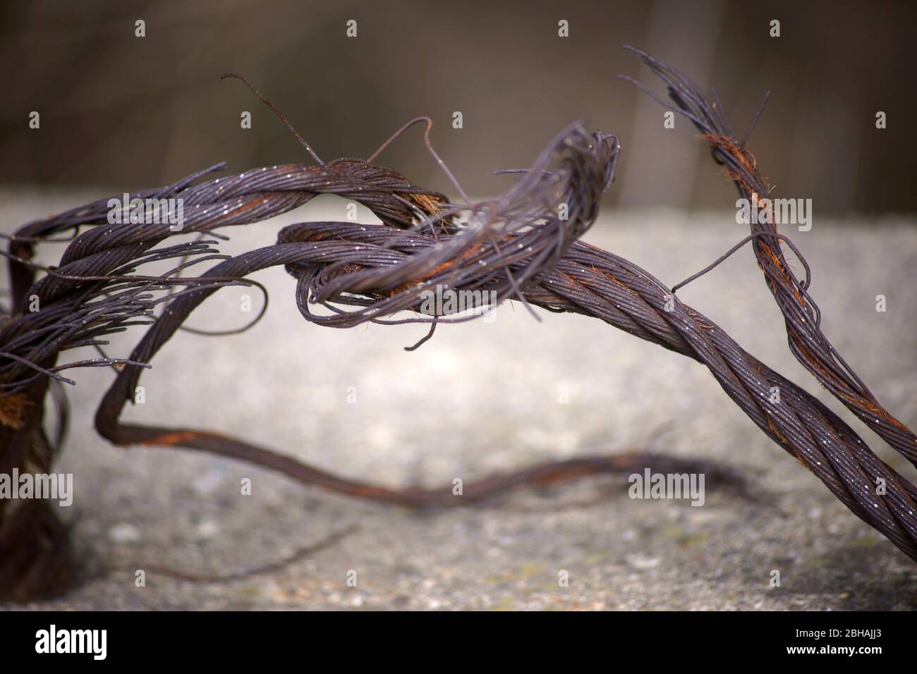 Broken metal fence hi-res stock photography and images - Alamy