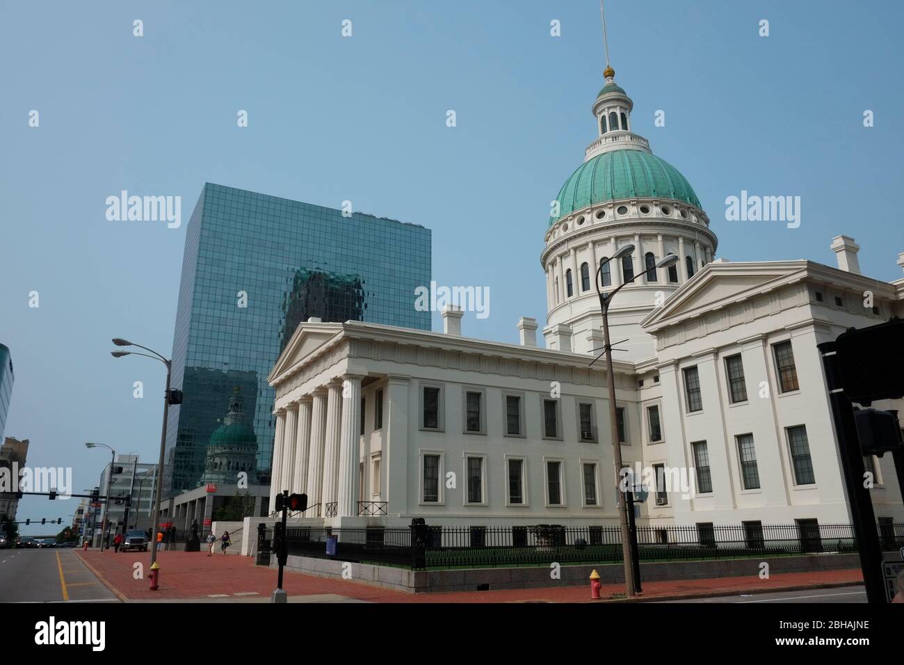 The Old St. Louis County Courthouse, St. Louis, Missouri Stock Photo ...