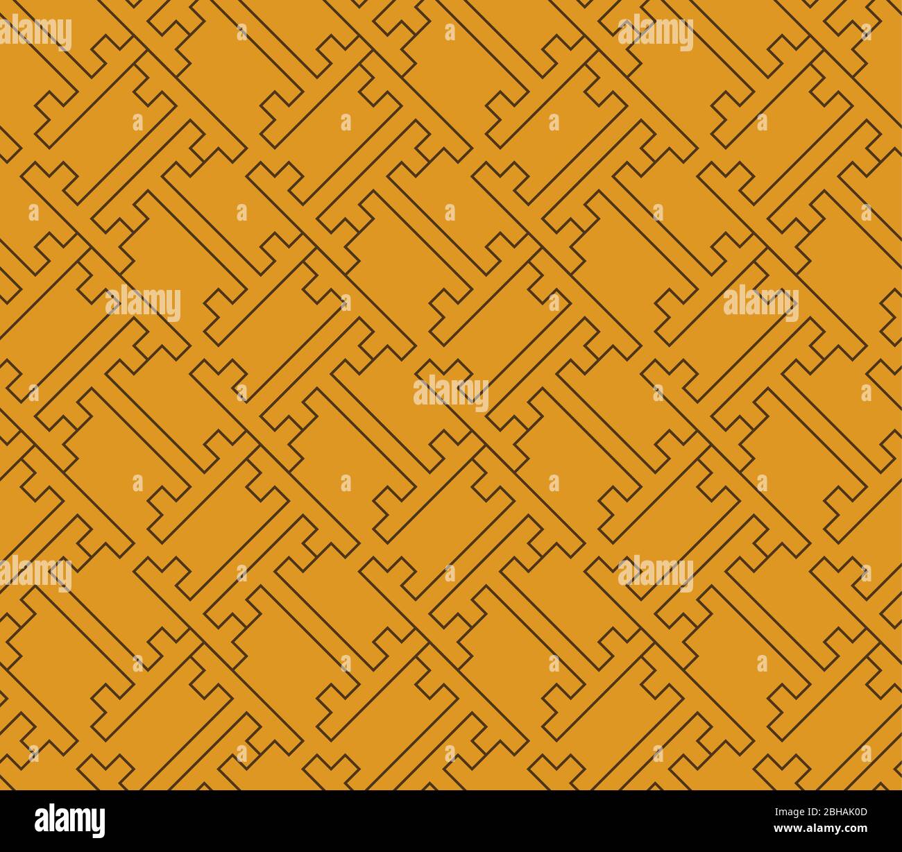 This is a illustration of Seamless Japanese pattern combining T-shaped ...
