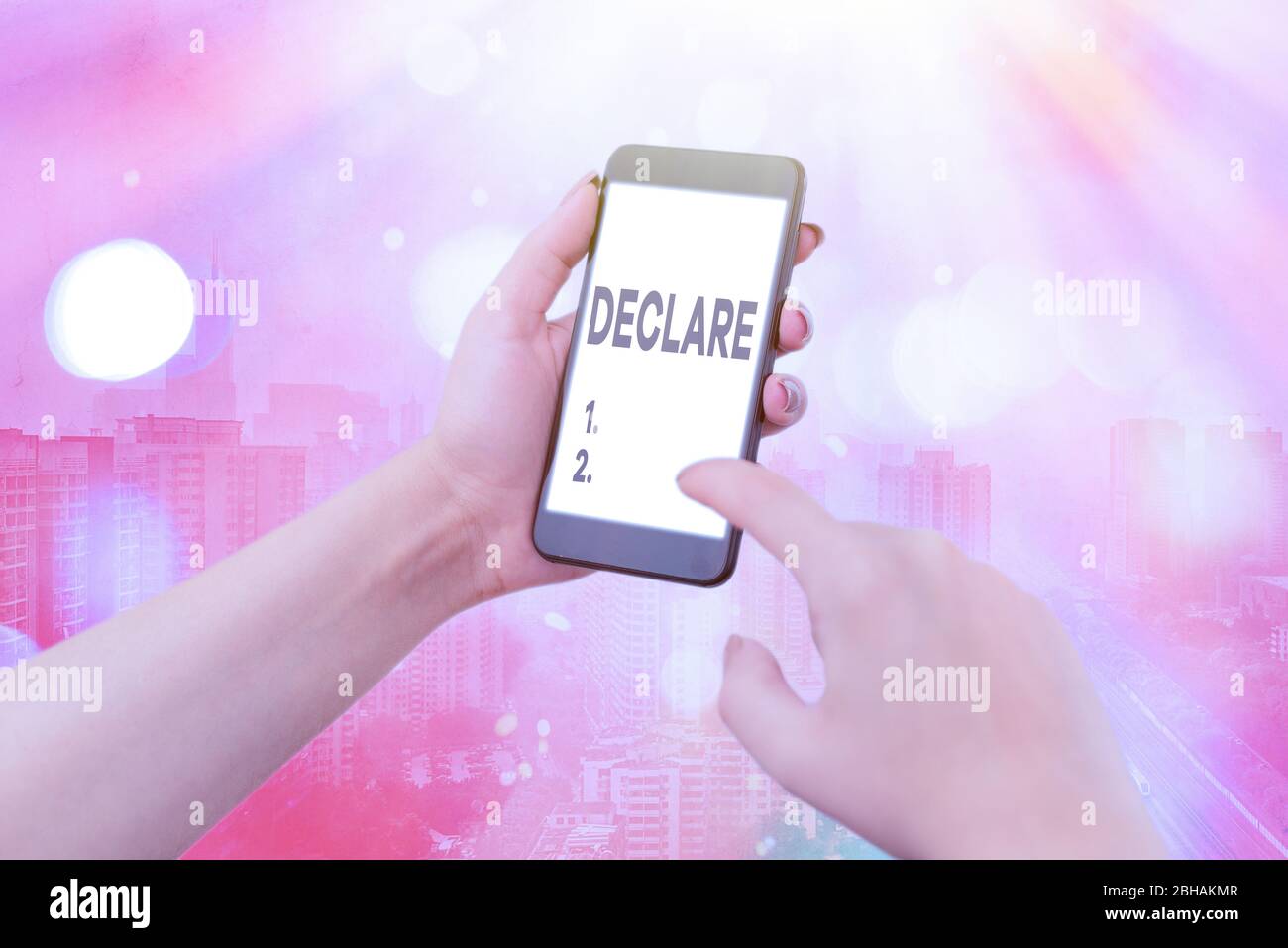 American customs declaration form in hi-res stock photography and ...