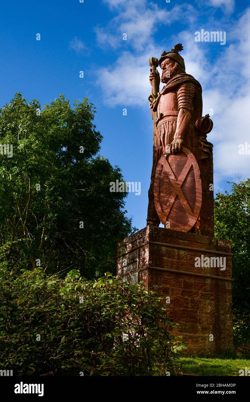 Statue wallace on wallace monument hi-res stock photography and images ...