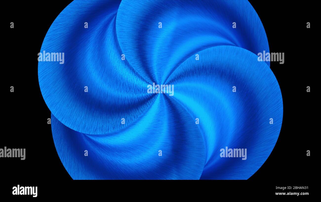 Computer generated background with fractal steel spiral. 3D rendering ...