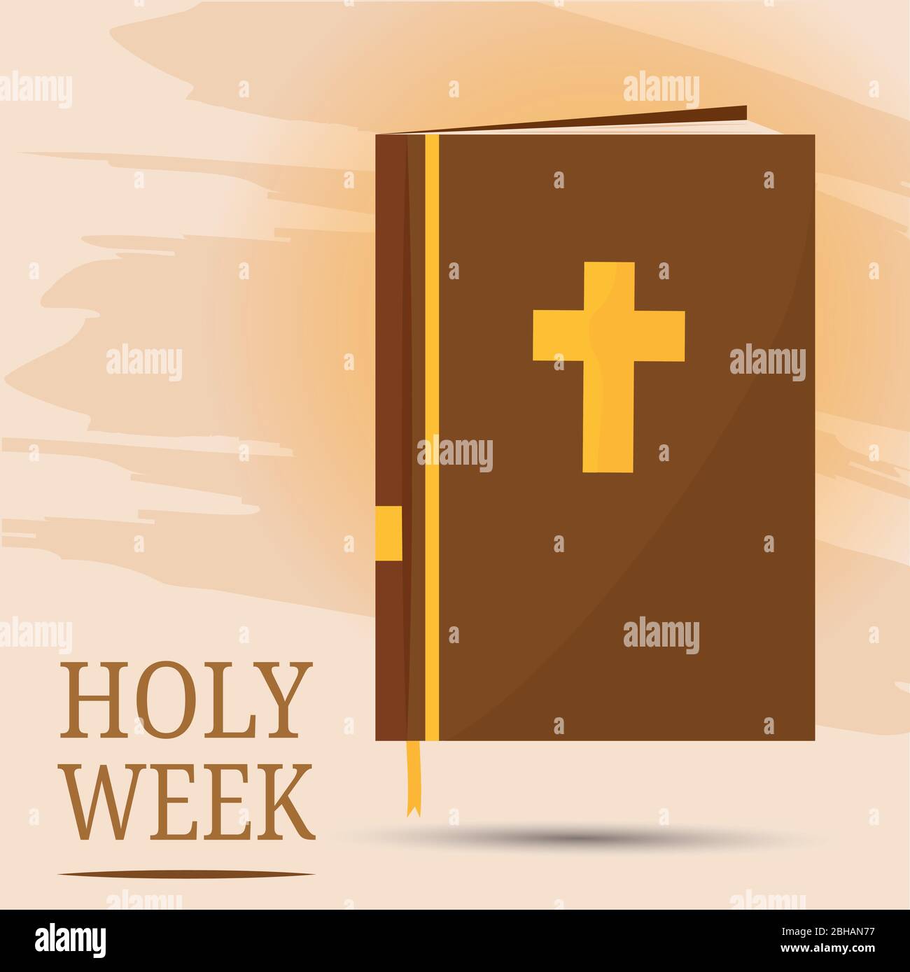Holy week poster Stock Vector Image & Art - Alamy