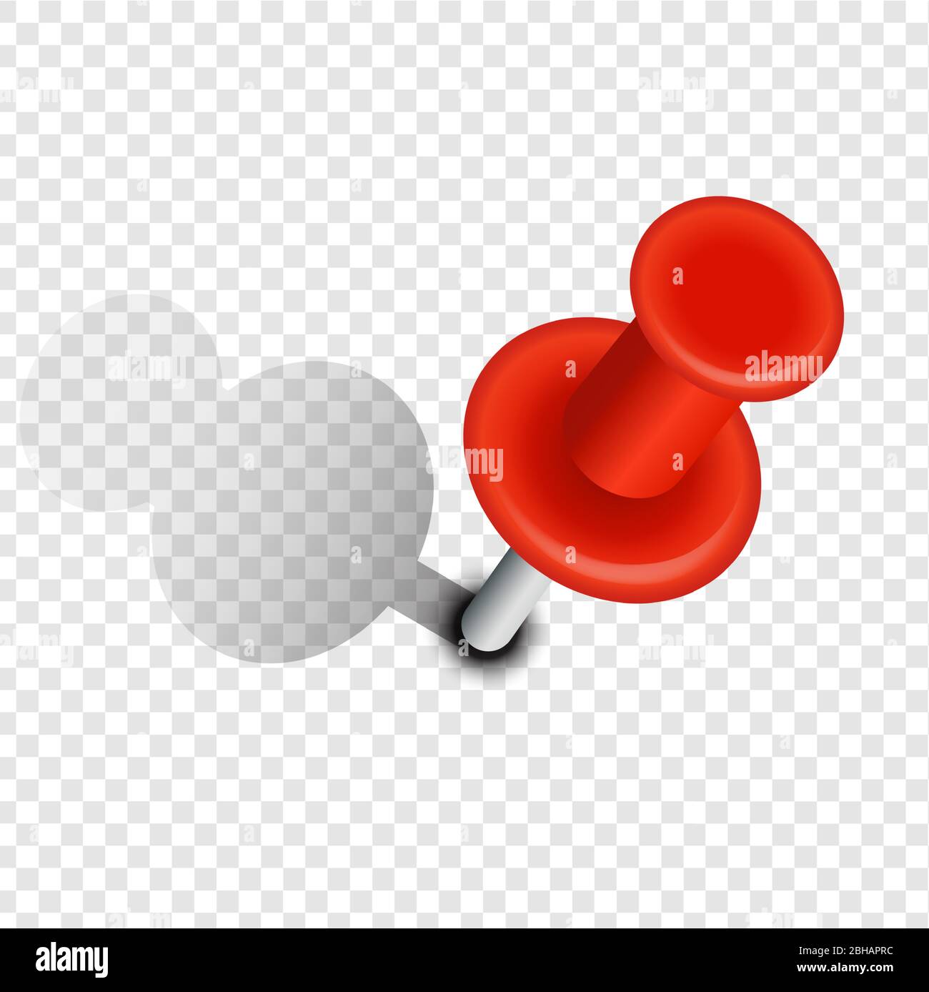Red Pin Sign Vector Illustration Stock Vector Image & Art - Alamy