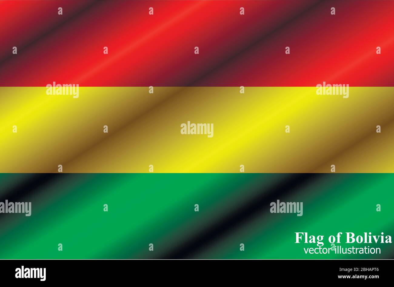 Bright background with flag of Bolivia. Happy Bolivia day background ...