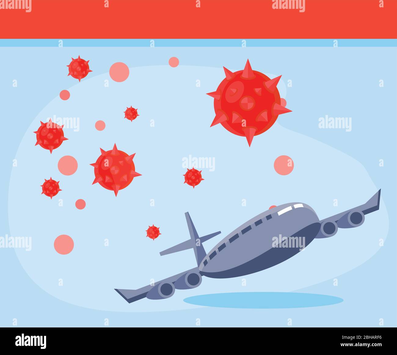 Quarantine aerial Stock Vector Images - Alamy