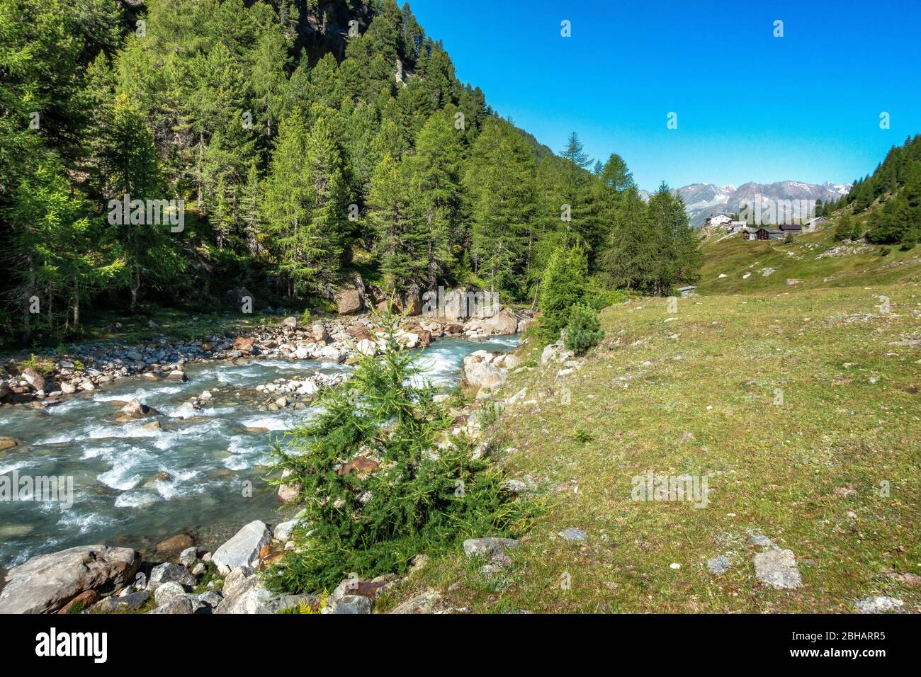 Windache in the windachtal in the otztal alps hi-res stock photography ...