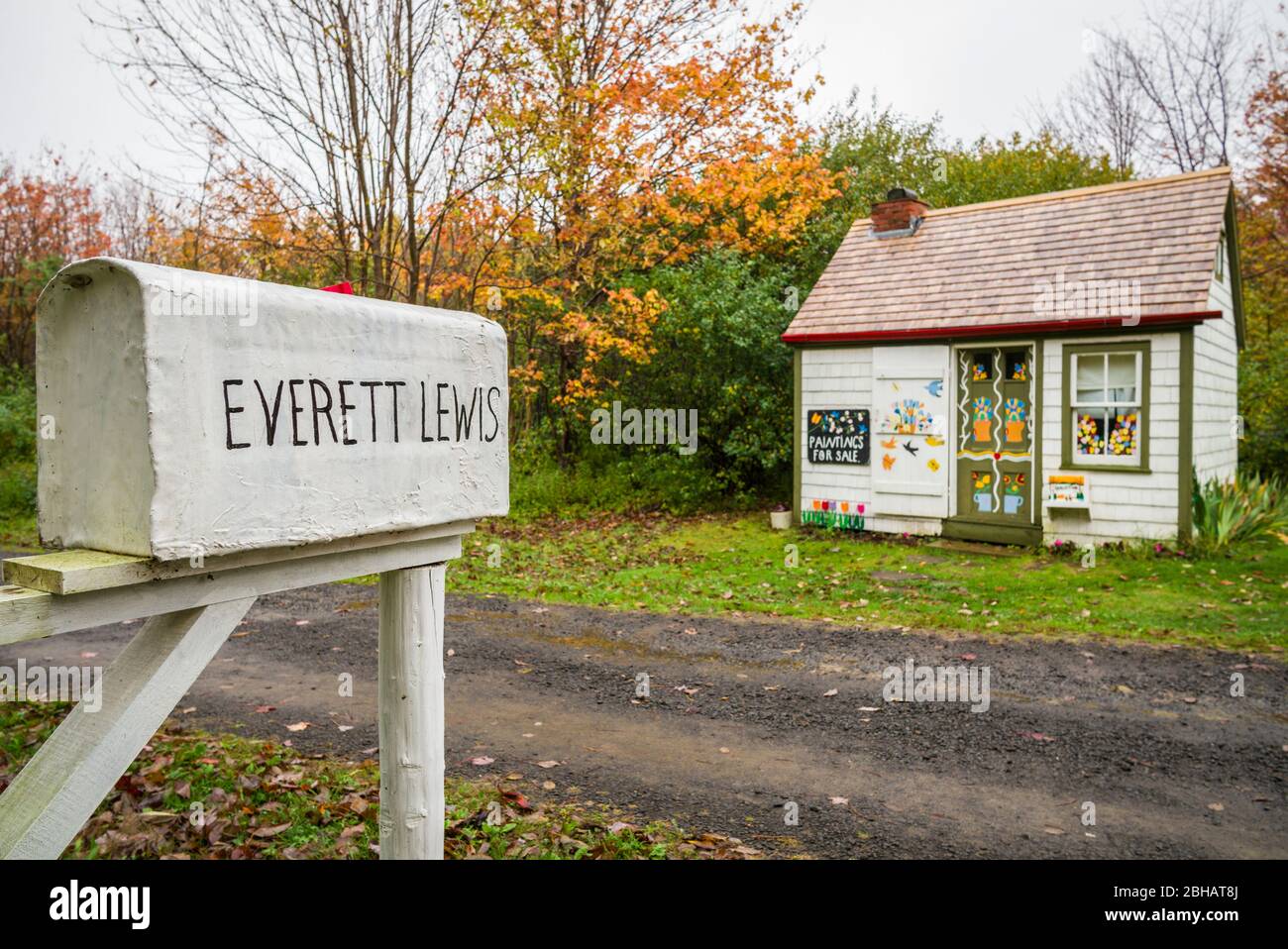 Canada, Nova Scotia, Digby, Maud Lewis House Replica built by Murray ...