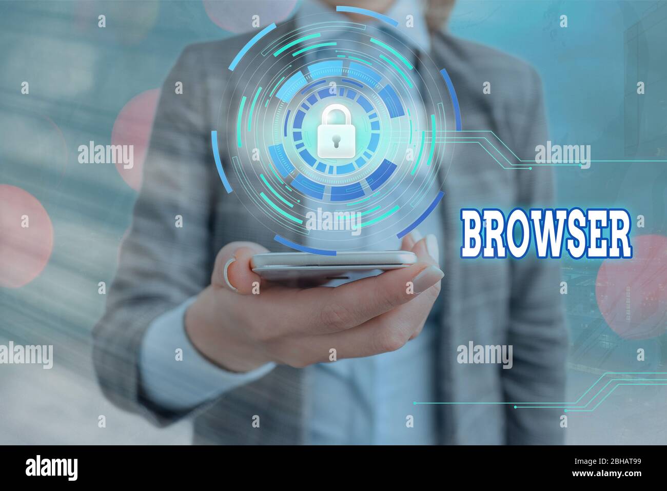 Conceptual Hand Writing Showing Browser Concept Meaning Computer Program Graphical User