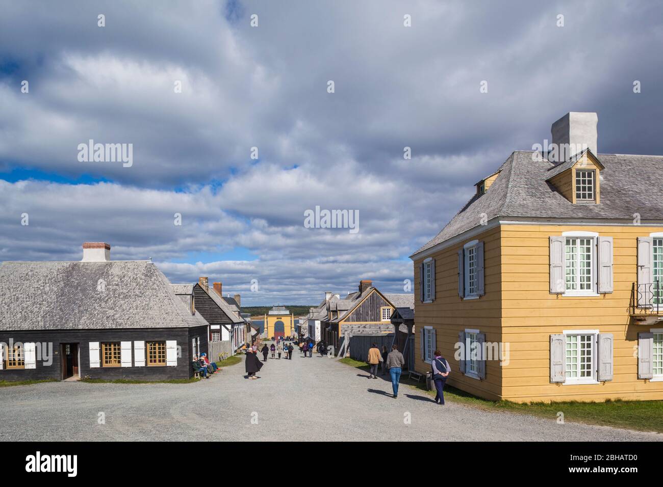 Canada, Nova Scotia, Louisbourg, Fortress of Louisbourg National ...
