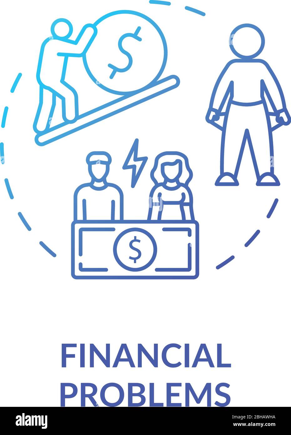 Poor work wages Stock Vector Images - Alamy