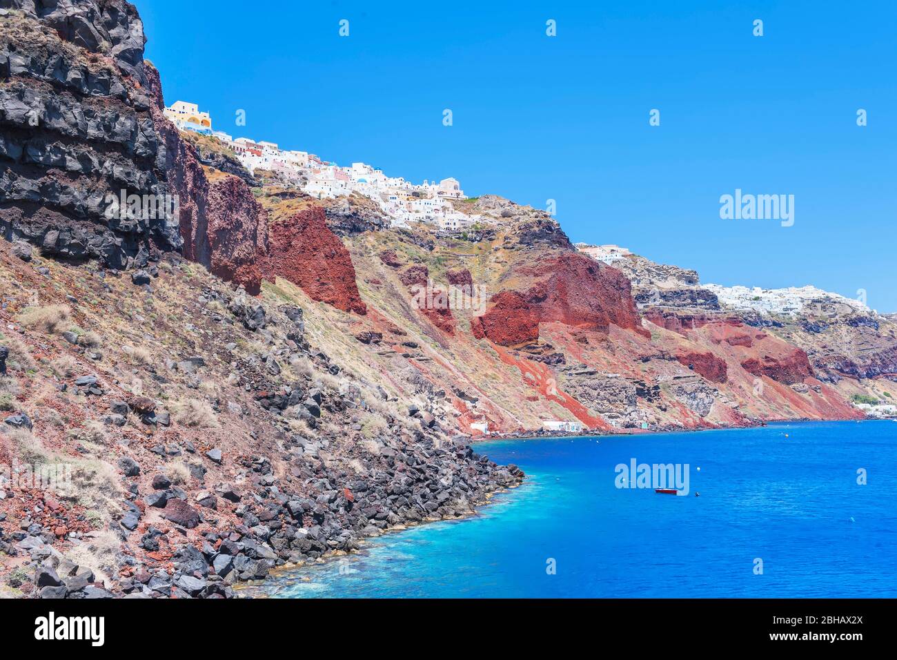 Oia village, Oia, Santorini, Cyclades Islands, Greece Stock Photo - Alamy