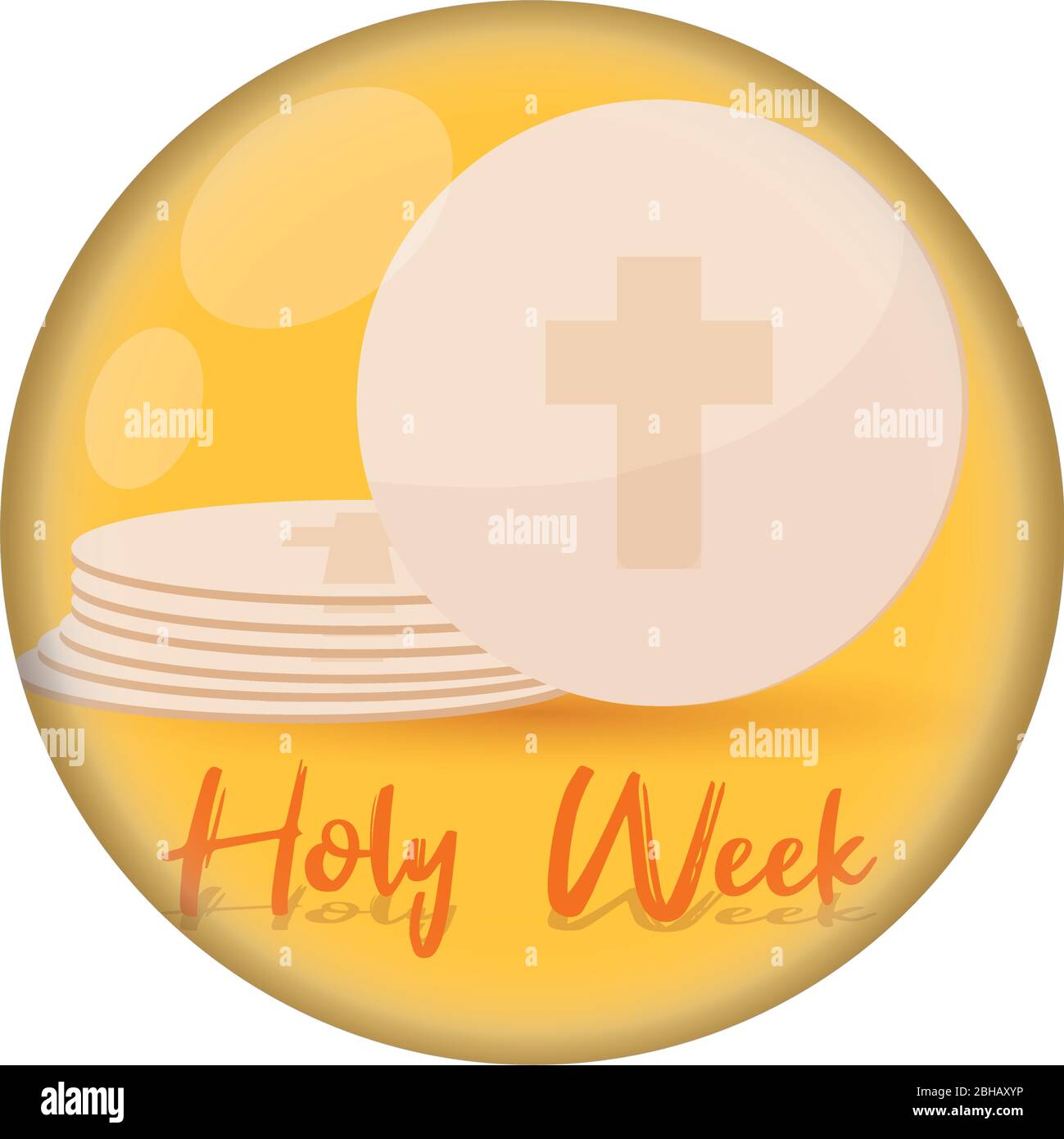 Holy week button Stock Vector Image & Art - Alamy