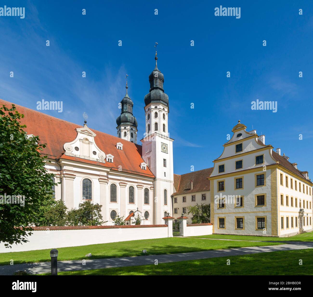 Germany, Baden-Württemberg, Obermarchtal, former Premonstratensian ...