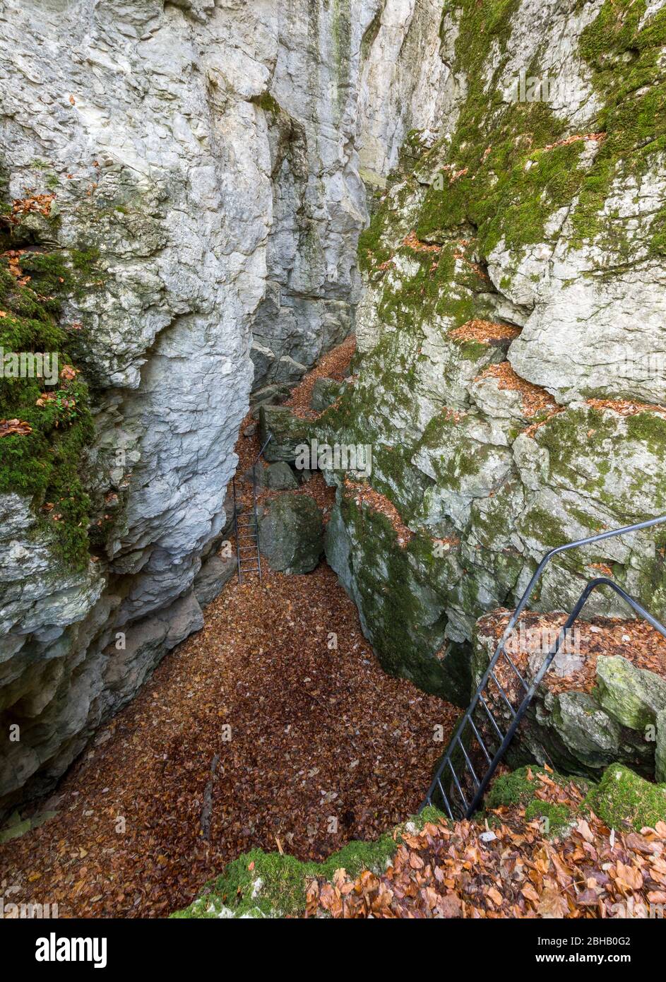 Germany, Baden-Wuerttemberg, Dettingen at the Erms, Dettinger hell ...