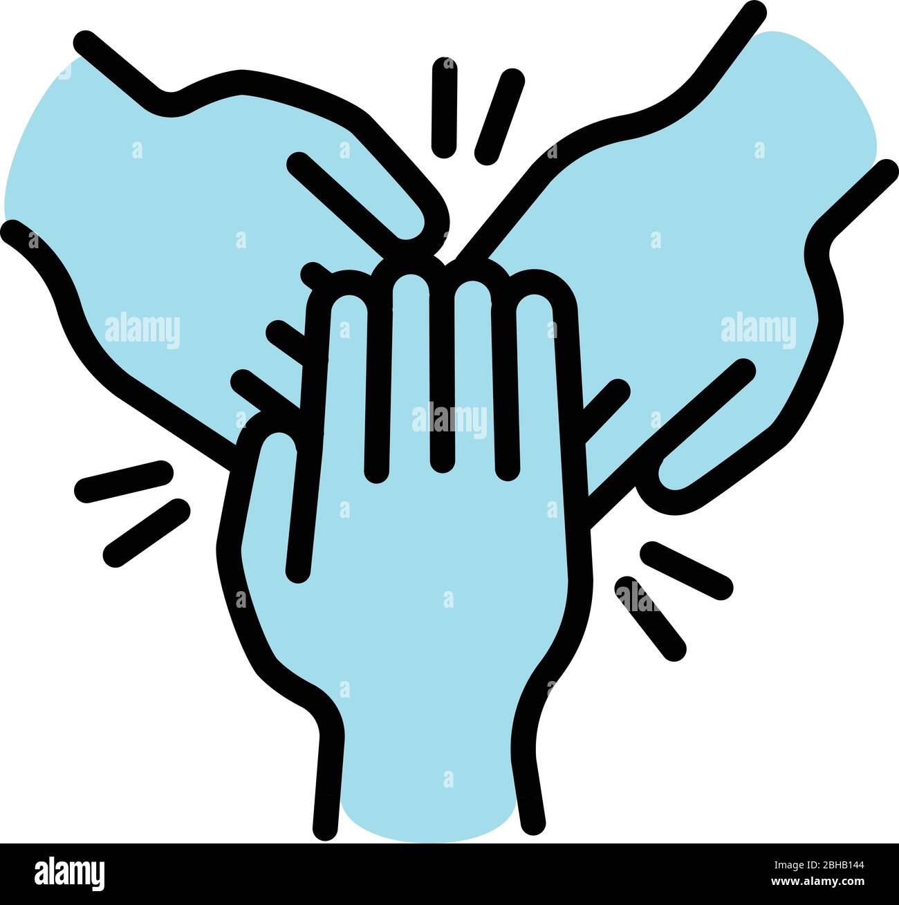 Teamwork Hands Clipart