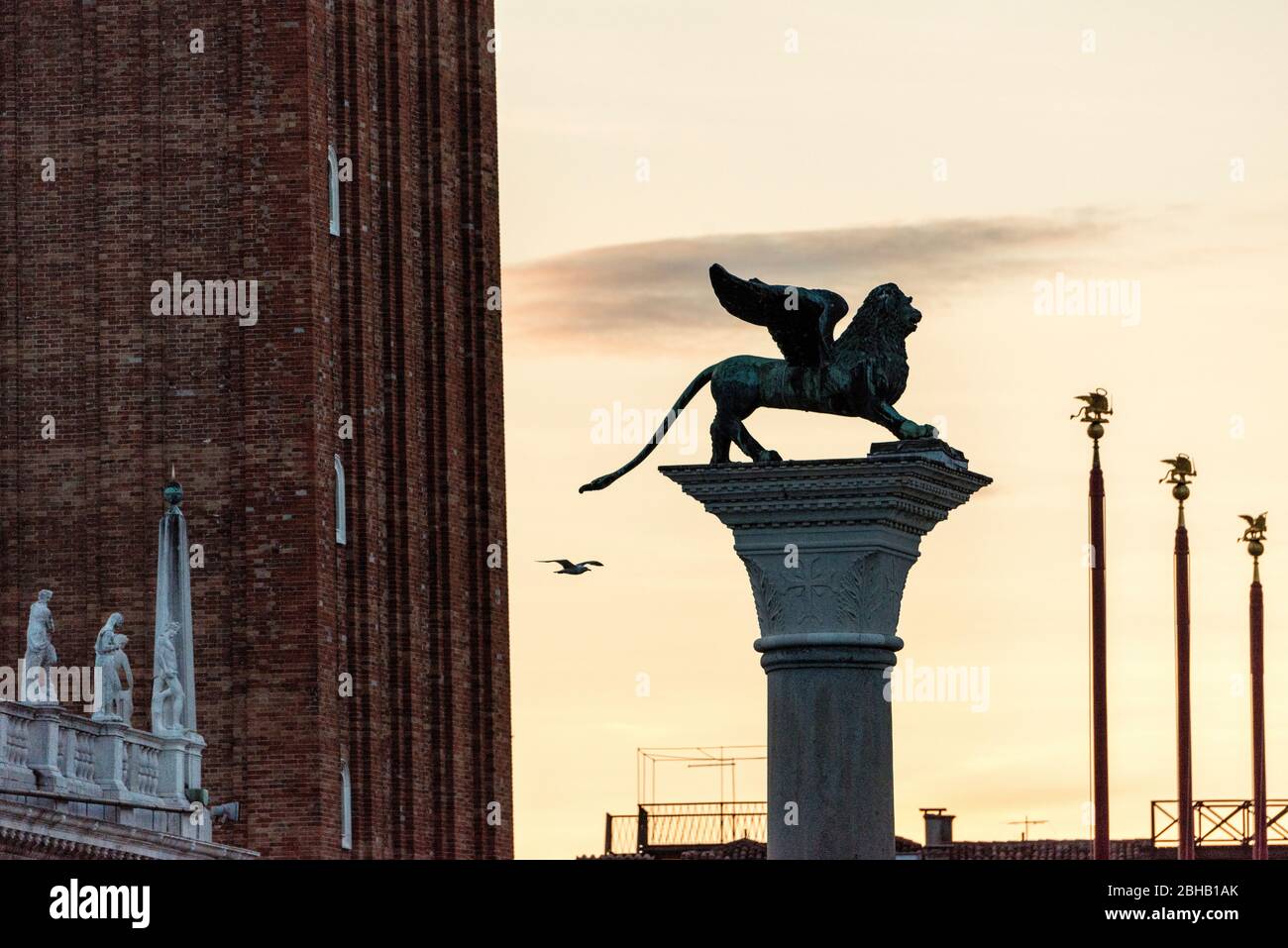 Statue Of The Lion Of Venice High Resolution Stock Photography and ...