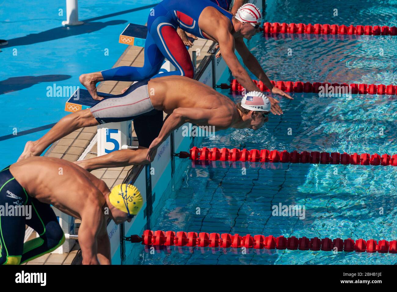 Michael Phelps Backstroke Start