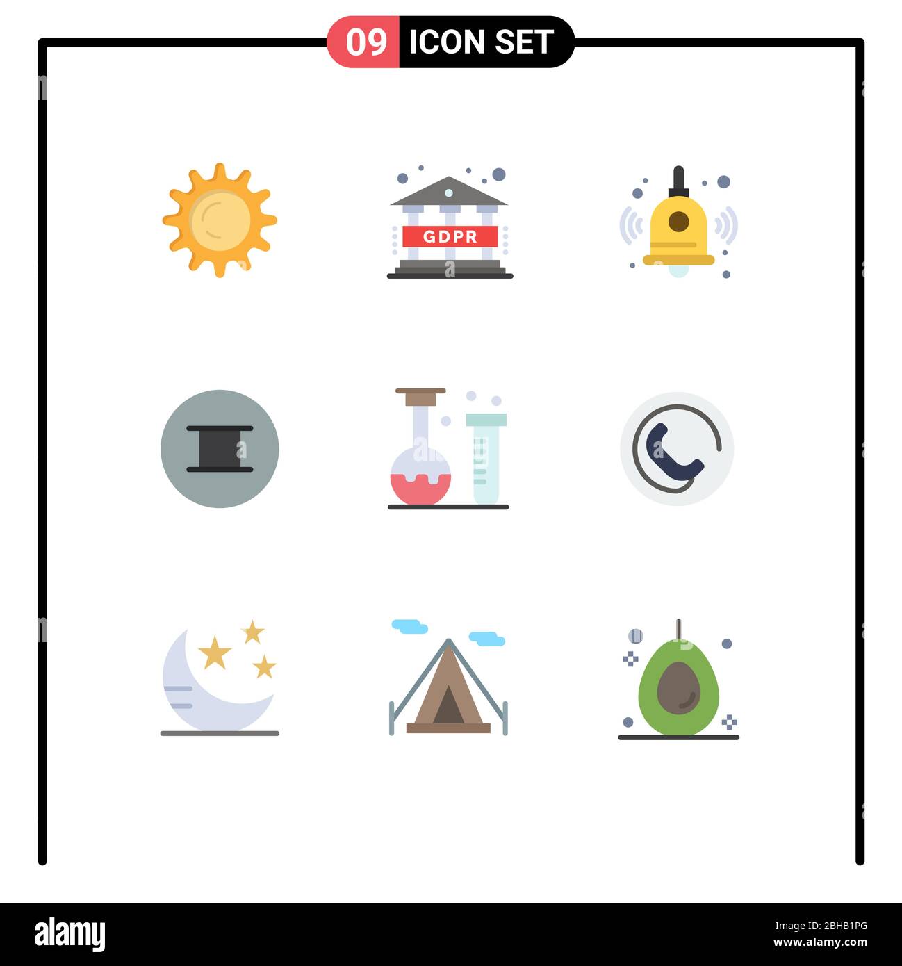 Bell lab sign Stock Vector Images - Alamy