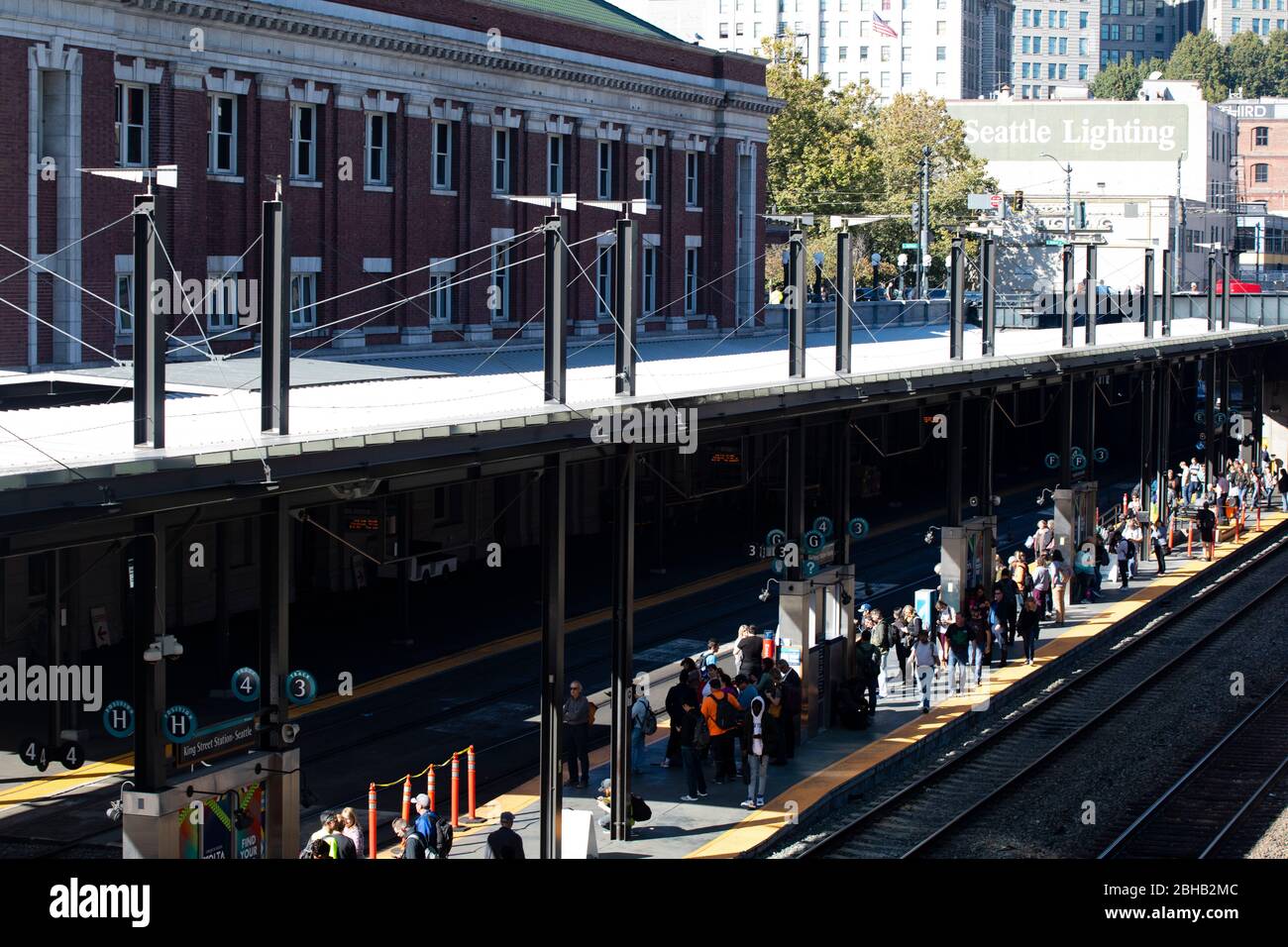 Metro station in Seattle, Washington, USA Stock Photo - Alamy