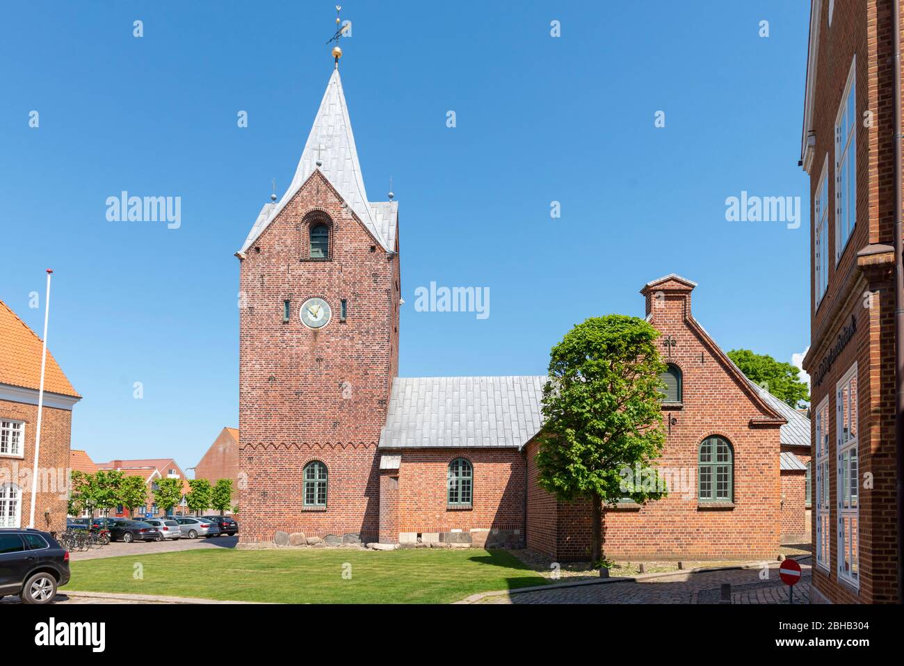 Denmark, Midtjylland, Ringkøbing Fjord, Ringkøbing Stock Photo - Alamy