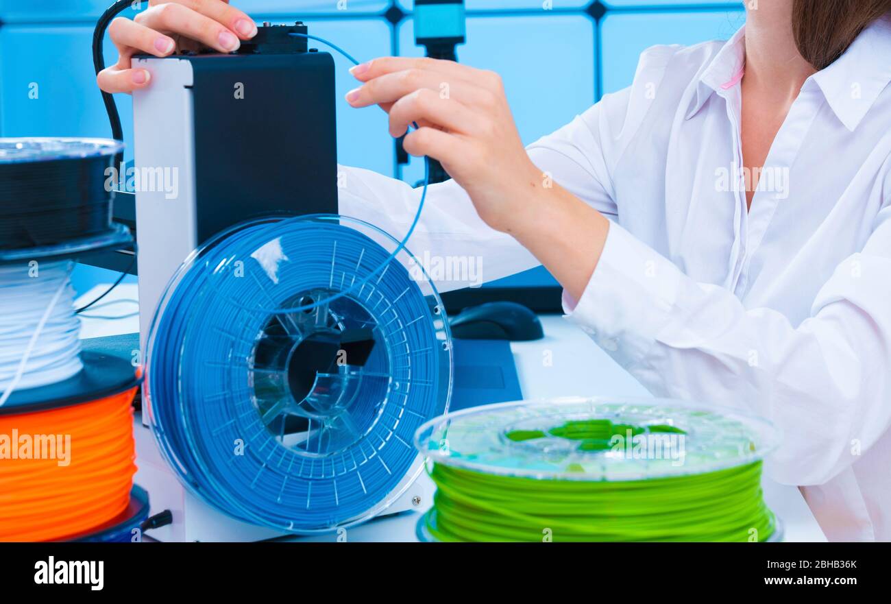 Woman printer hi-res stock photography and images - Alamy