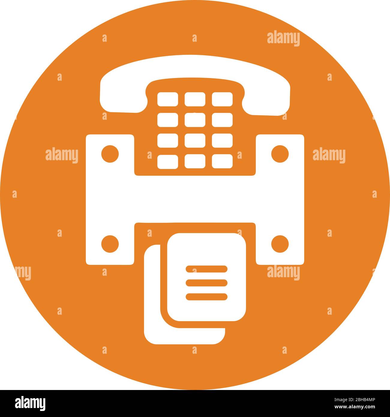 Beautiful, meticulously designed Fax icon, phone, print, telephone ...