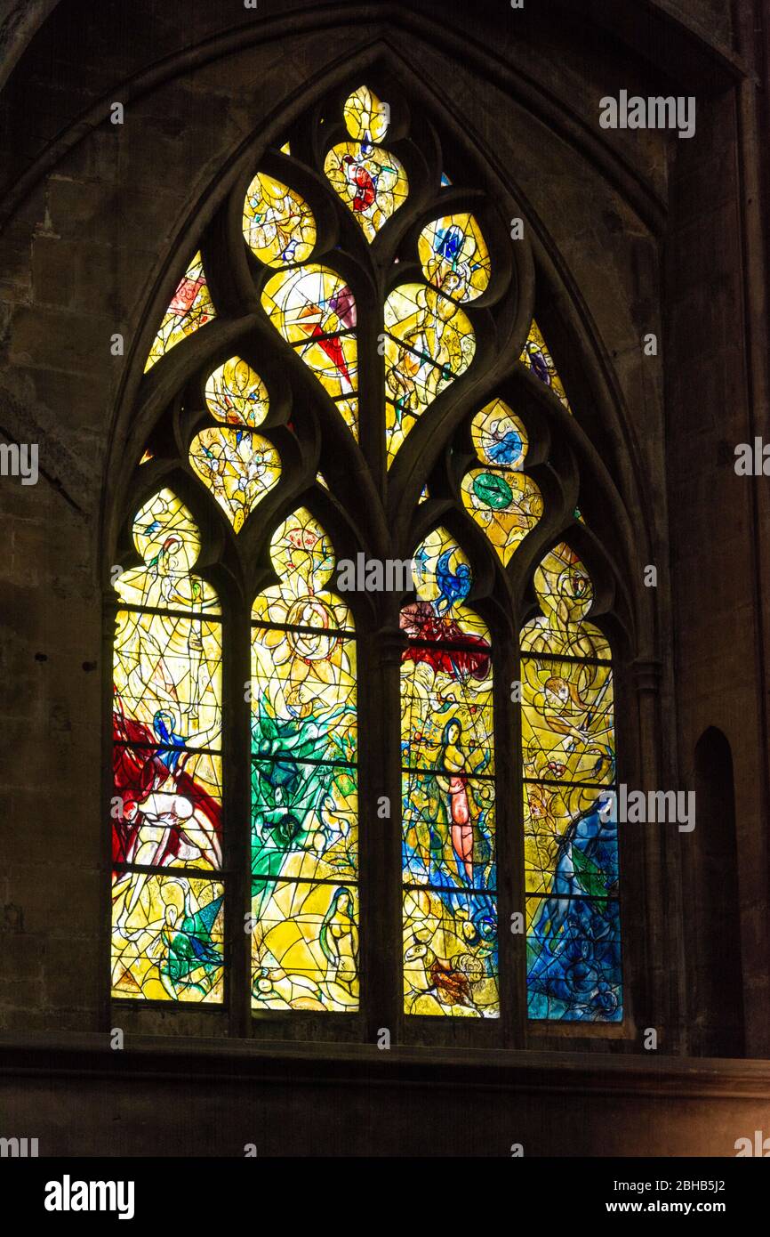 Marc chagall windows hi-res stock photography and images - Alamy